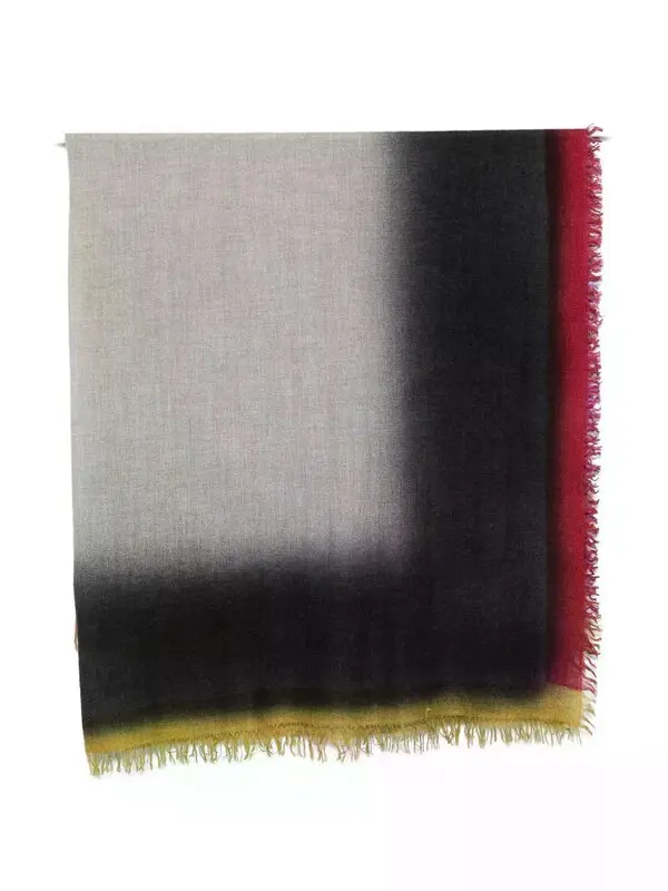 Faliero Sarti Fringed Gradient-effect Scarf