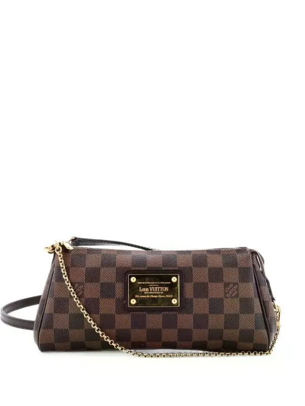 LOUIS VUITTON Eva Handbag Damier Clutch Bag