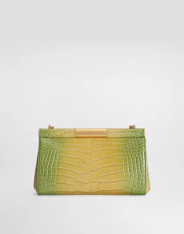 Dolce & Gabbana Marlene Degradé Alligator Shoulder Bag Collection