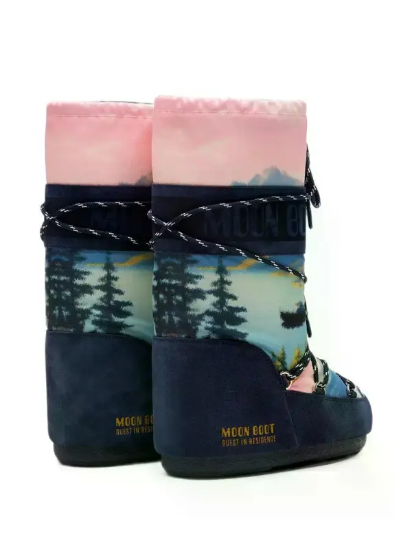 Moon Boot X Guest In Residence Icon Postcard Boots