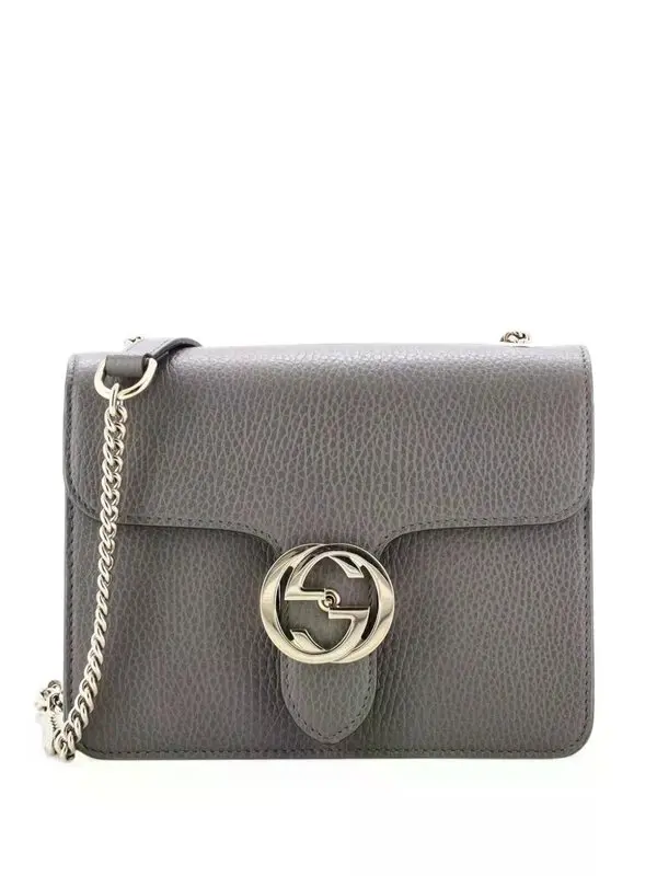 Gucci Interlocking Leather Small Shoulder Bag