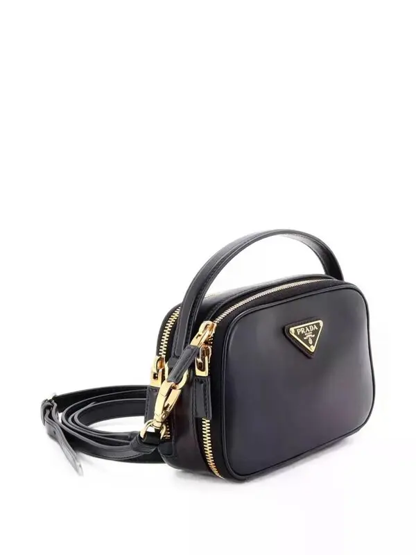 Prada Odette Top Handle Bag Leather Mini Satchel