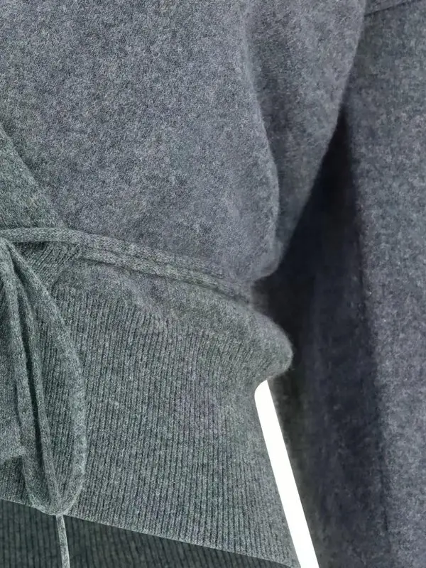Extreme Cashmere Ella Wrap-tie Sweater