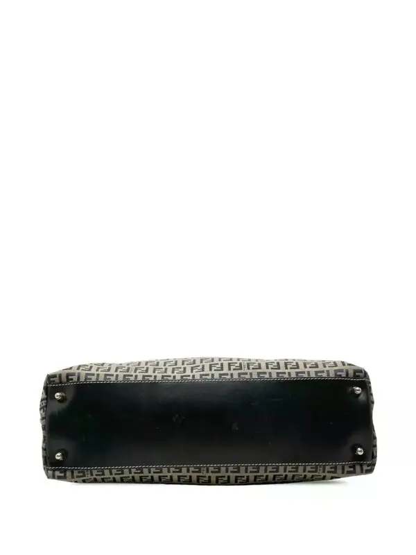 Fendi 20th Century Zucchino Canvas Shoulder Bag