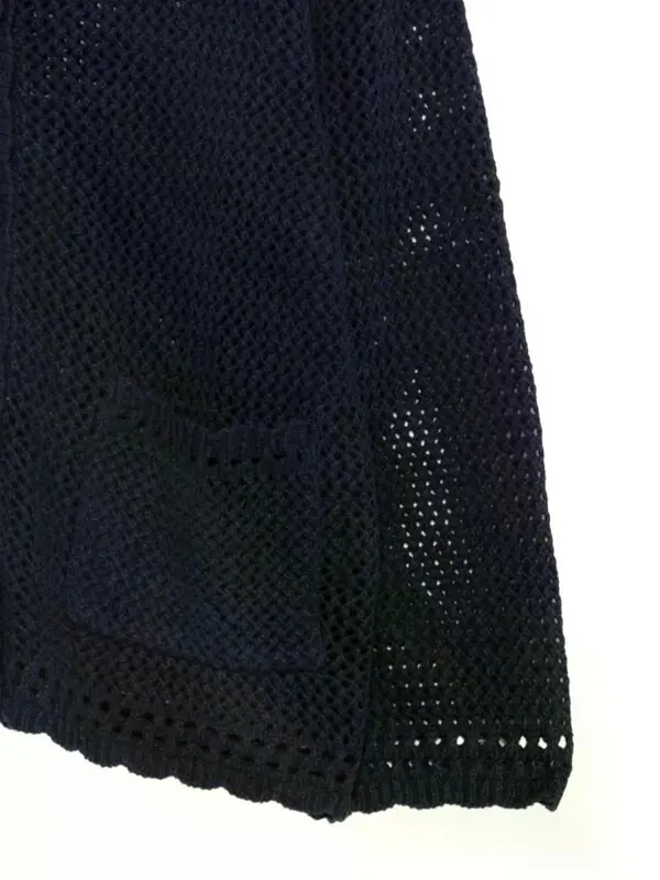 DUNST Crochet-knit Cardigan