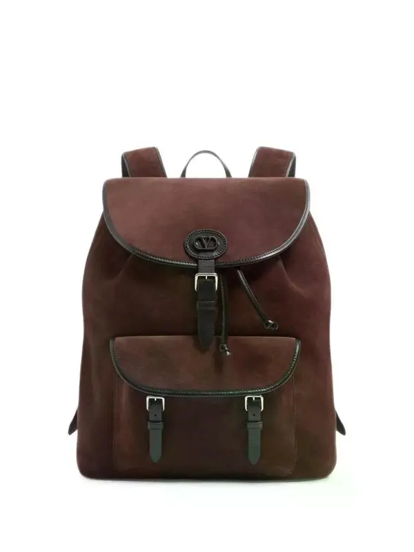 Valentino Garavani Antibes Suede Backpack