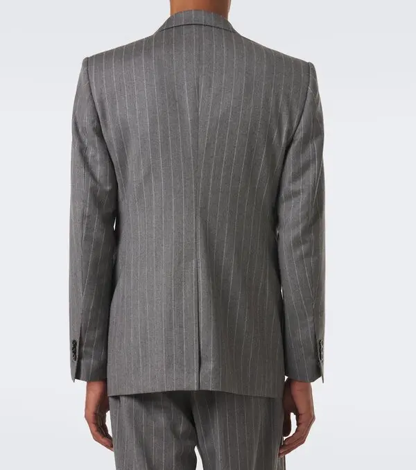 Dolce & Gabbana Pinstripe Virgin Wool Blazer