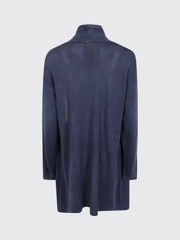 IN BED WITH YOU Open-front Pure Wool Cardigan With Contrast Trims - Multicolor