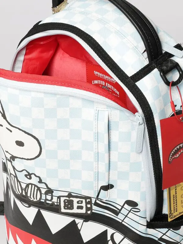 SPRAYGROUND Peanuts Snoopy Jams Graphic Print Pvc Backpack - Multicolor