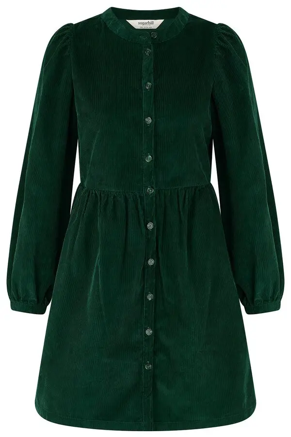 SUGARHILL BRIGHTON Brandy Cord Short Smock Dress