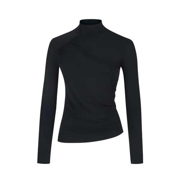 HELENE GALWAS Letitia High-neck Long Sleeves Basic