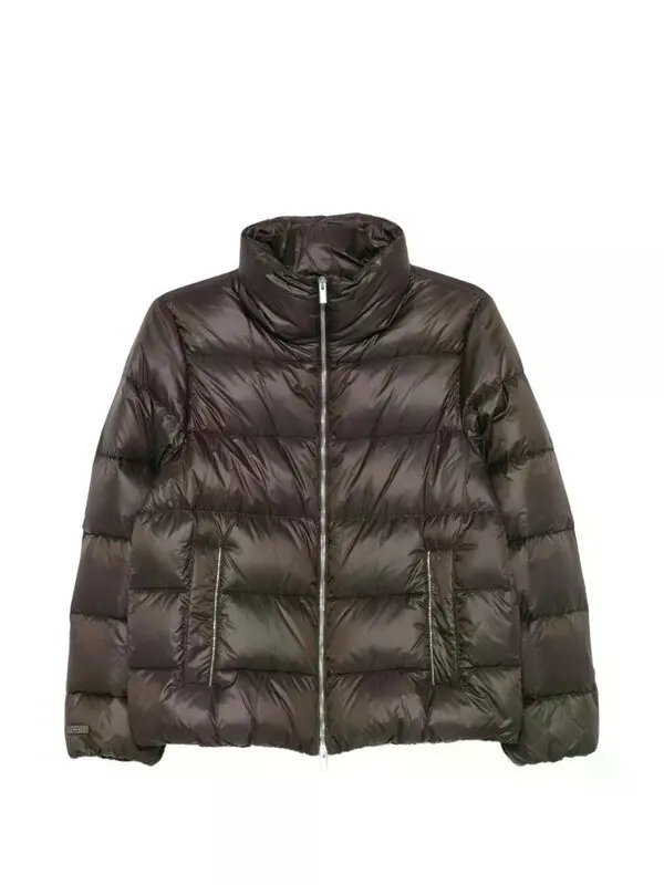 Peserico Quilted High-neck Jacket