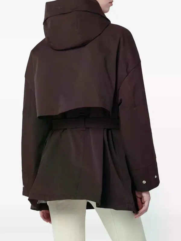 Herno Hooded Belted Coat