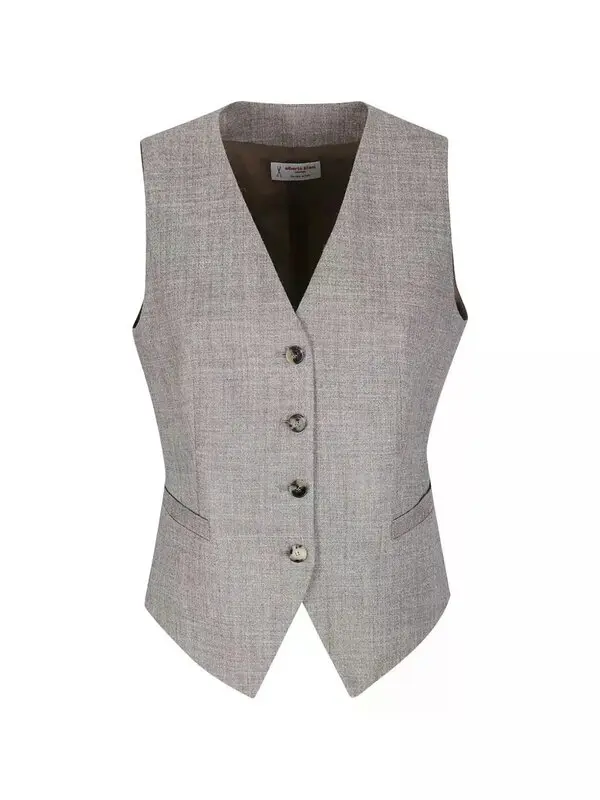 Alberto Biani Button-fastening Gilet