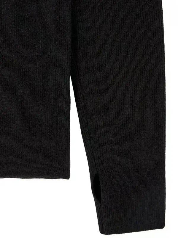 STUDIO TOMBOY Ribbed-knit Hoodie