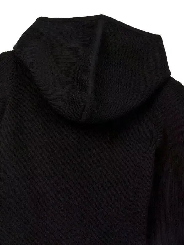 STUDIO TOMBOY Ribbed-knit Hoodie