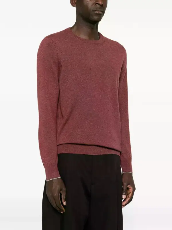 Brunello Cucinelli Crew-neck Long-sleeve Sweater