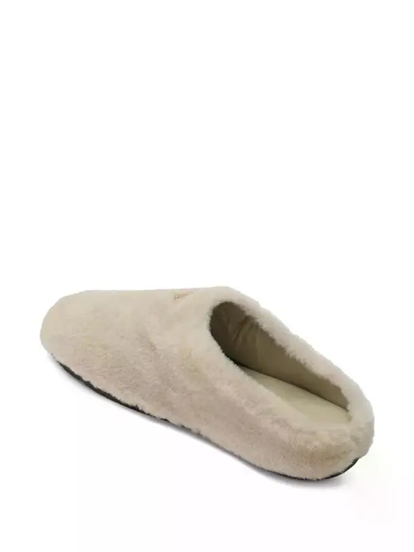 Prada Shearling Mules