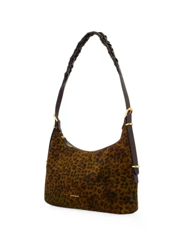 Vanessa Bruno Jess Leopard-print Shoulder Bag