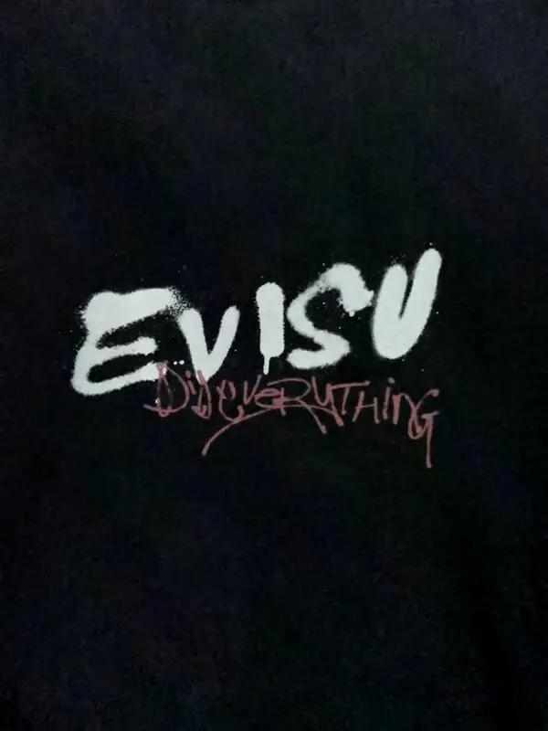 EVISU Printed Layered-sleeve T-shirt