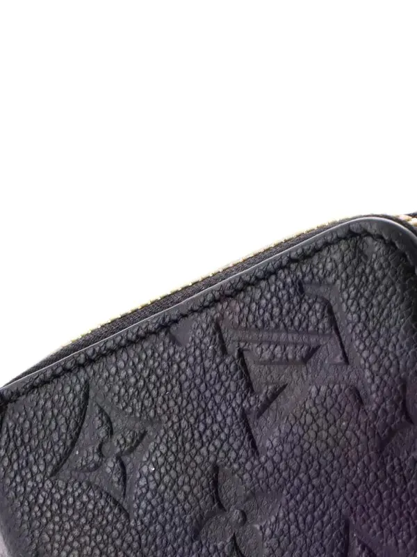 LOUIS VUITTON Zippy Wallet Monogram Empreinte Leather Small Wallets