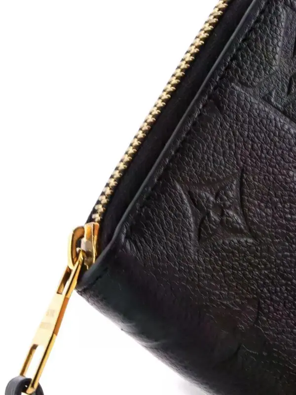 LOUIS VUITTON Zippy Wallet Monogram Empreinte Leather Small Wallets
