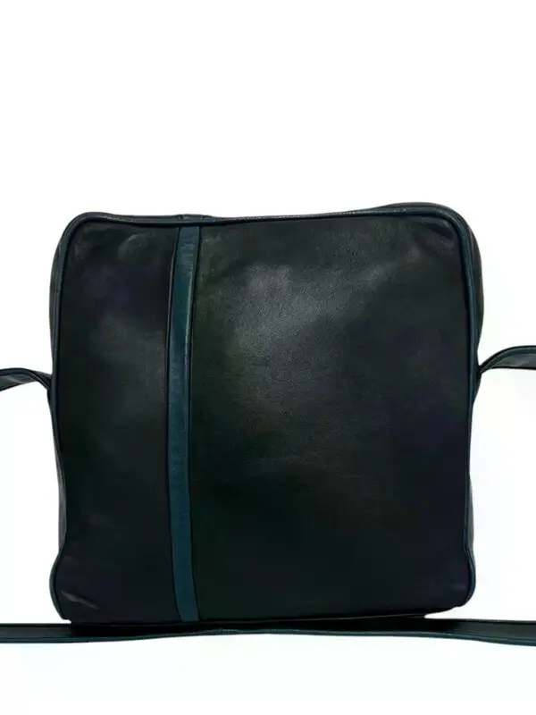 Loewe 1980-1990 Anagram Leather Shoulder Bag