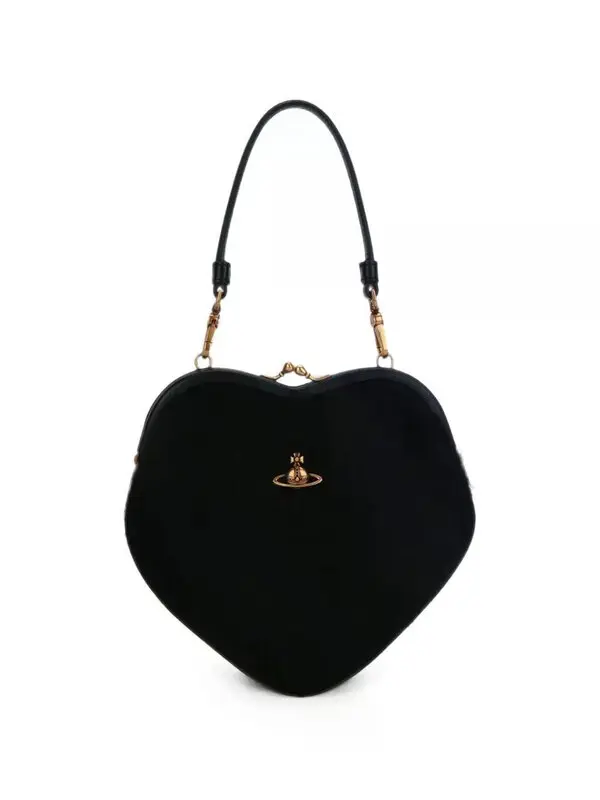 VIVIENNE WESTWOOD Belle Heart-frame Tote Bag - Black