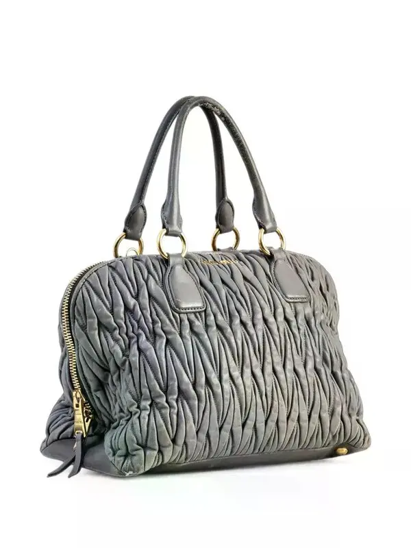 Miu Miu Matelassé Bauletto Tote Bag