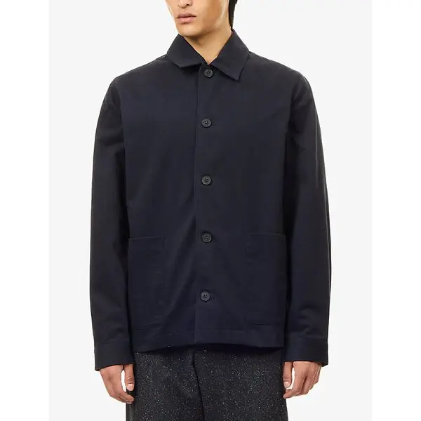 Sunspel Drill Chore Cotton Jacket