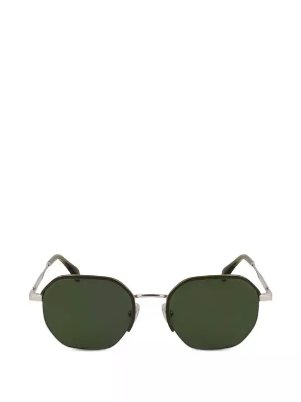 Paul Smith Lovell Geometric-frame Sunglasses - Silver