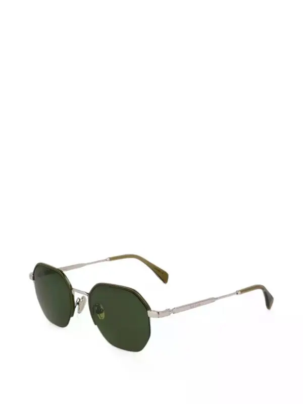 Paul Smith Lovell Geometric-frame Sunglasses - Silver