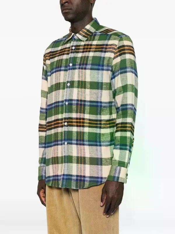 Portuguese Flannel Check-pattern Flannel Shirt