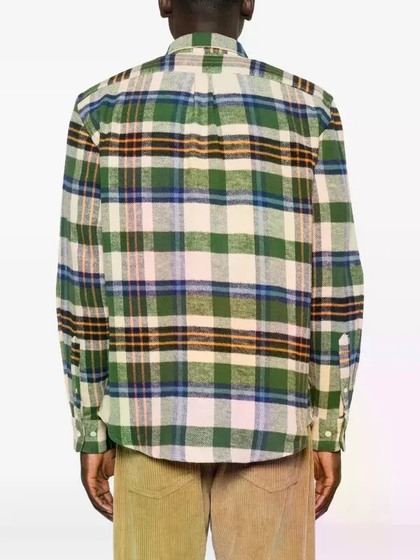 Portuguese Flannel Check-pattern Flannel Shirt