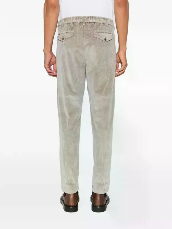 MY MYTHS Pleated Corduroy Trousers