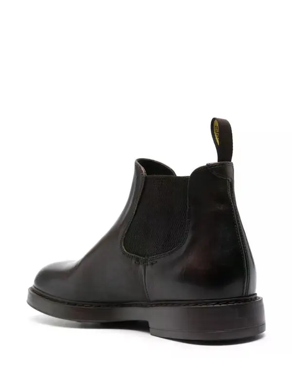 DOUCAL'S Round-toe Leather Boots