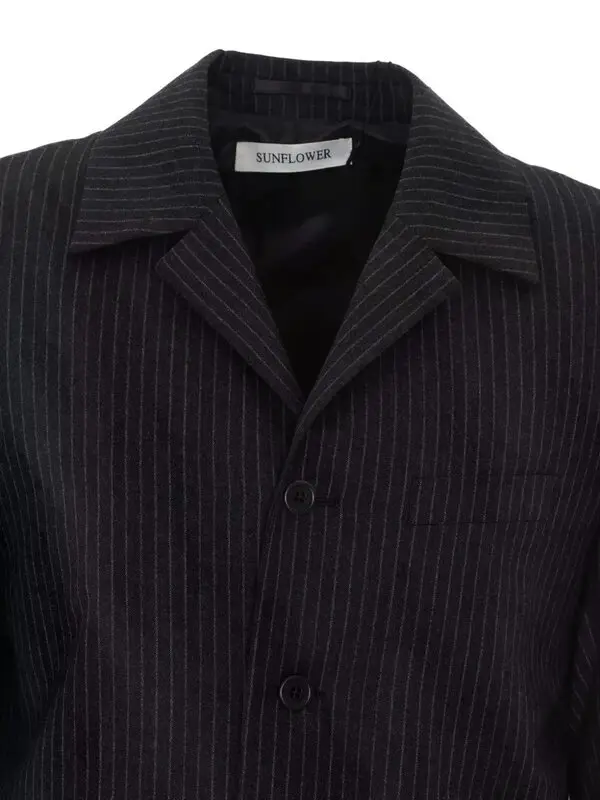 SUNFLOWER Pinstripe-pattern Jacket