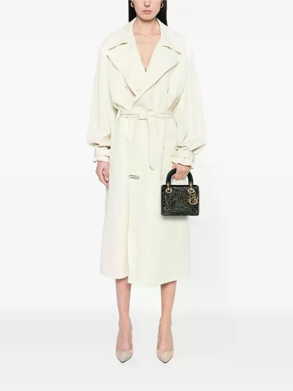Dior 2014 Mini Satin Sequin Embellished Lady Satchel