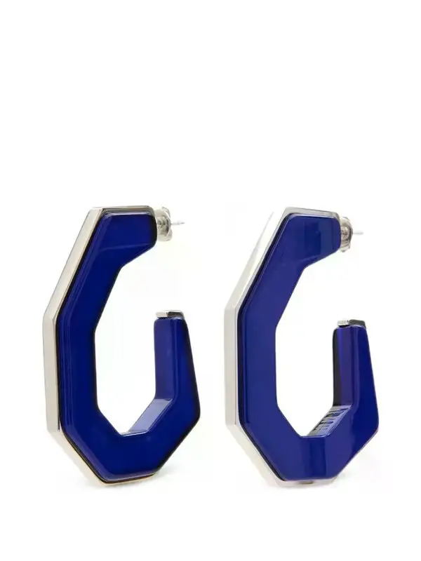 Isabel Marant Étoile Liu Geometric-hoop Earrings - Silver