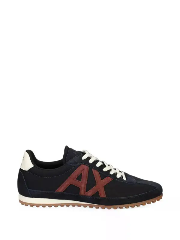 Armani Exchange Logo-patch Panelled Sneakers