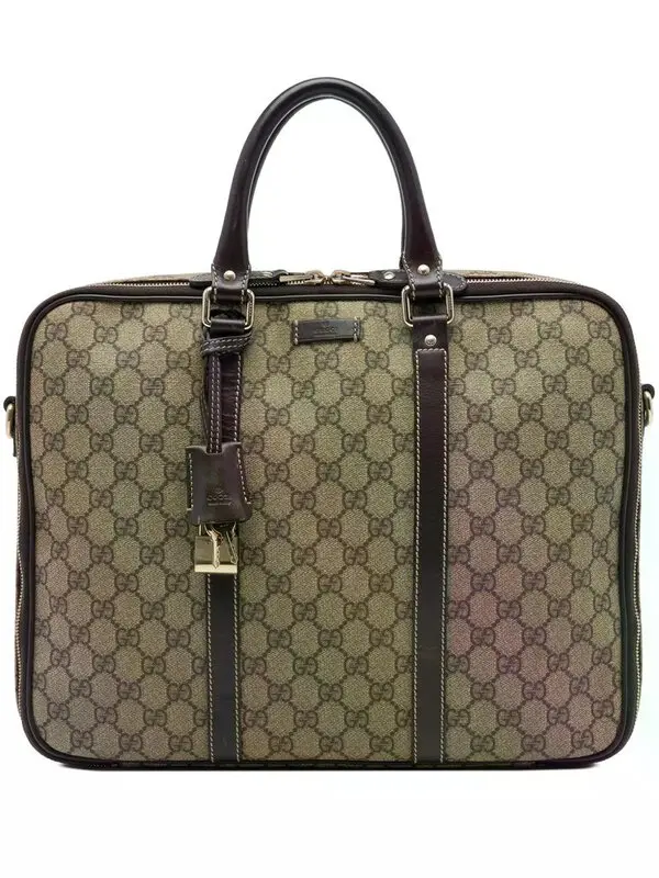Gucci 2000-2015 Gg Supreme Business Bag