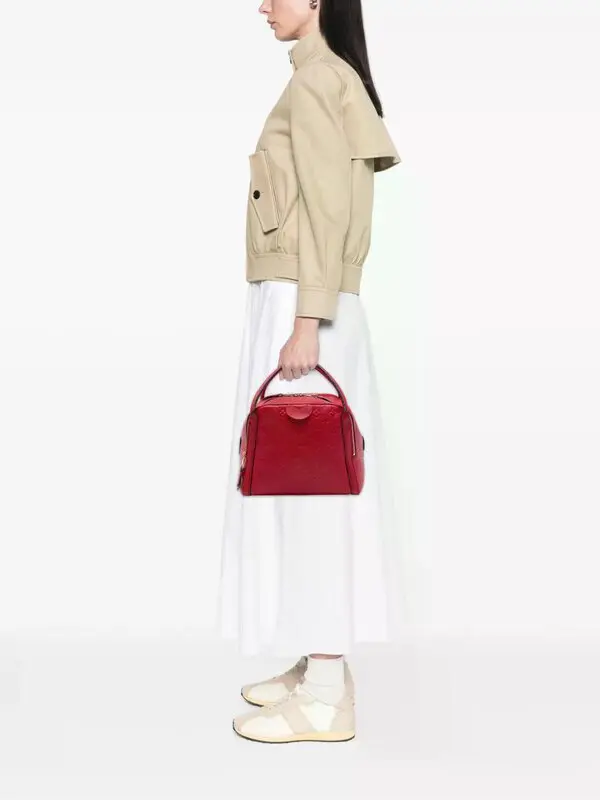 LOUIS VUITTON 2014 Monogram Empreinte Marais Mm Handbag - Red