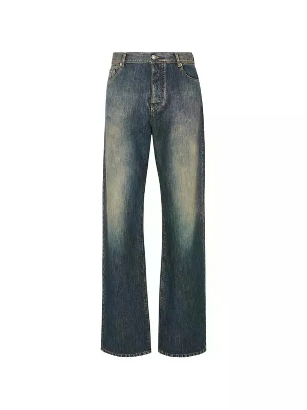 Fendi Faded-effect Jeans