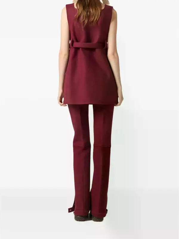 Miu Miu Waxed Double Wool Dress