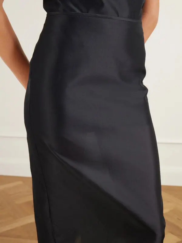 ALMADA Kiana Organza Midi Skirt