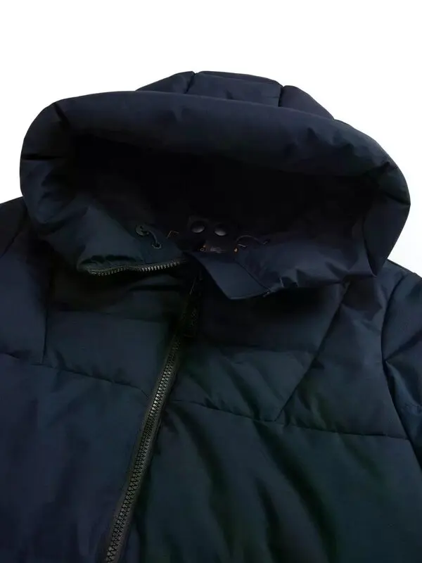 Woolrich Quilted Hooded Coat