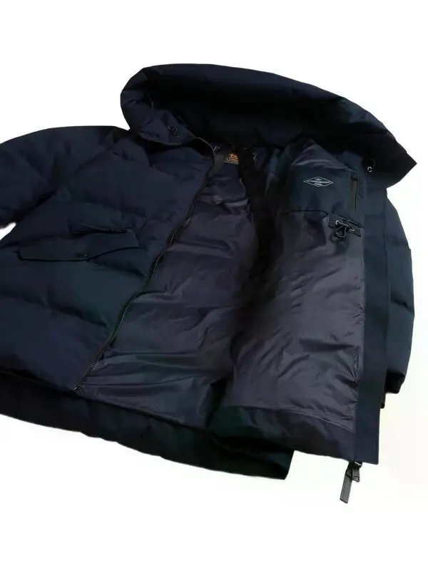 Woolrich Quilted Hooded Coat