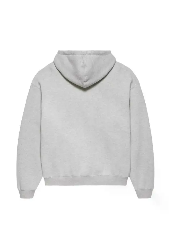 NEW AMSTERDAM SURF ASSOCIATION Logo-embroidered Zip-up Hoodie