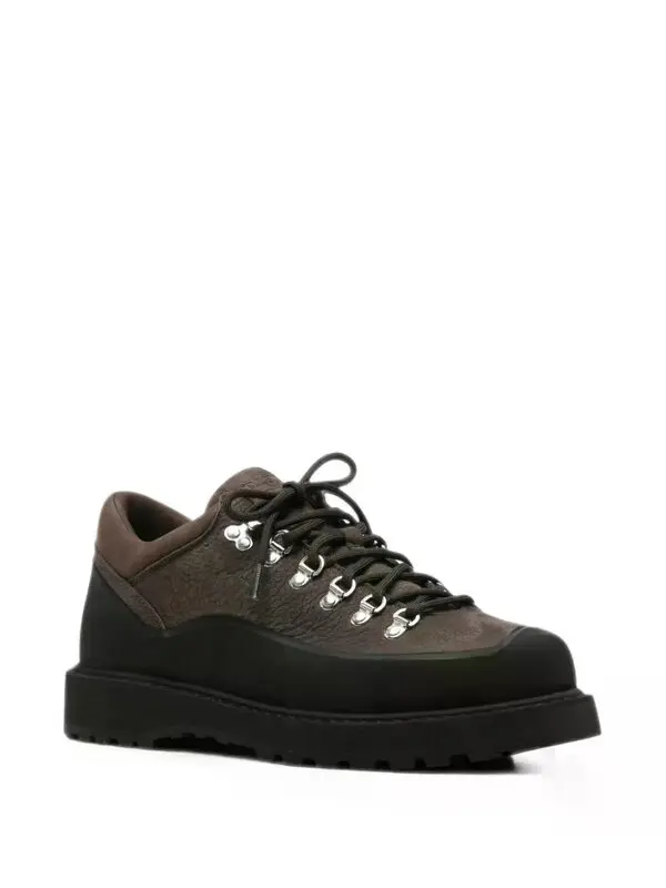 Diemme Cornaro Gomma Leather Panelled Sneakers
