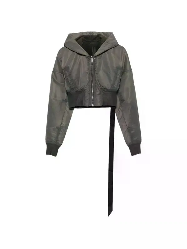 Rick Owens Cropped Hooded Jacket